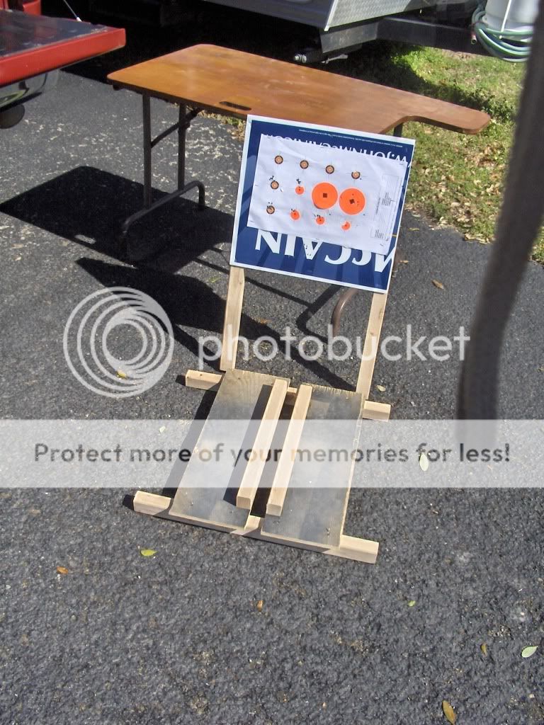 Another Cheap Target Stand | Rimfire Central Firearm Forum