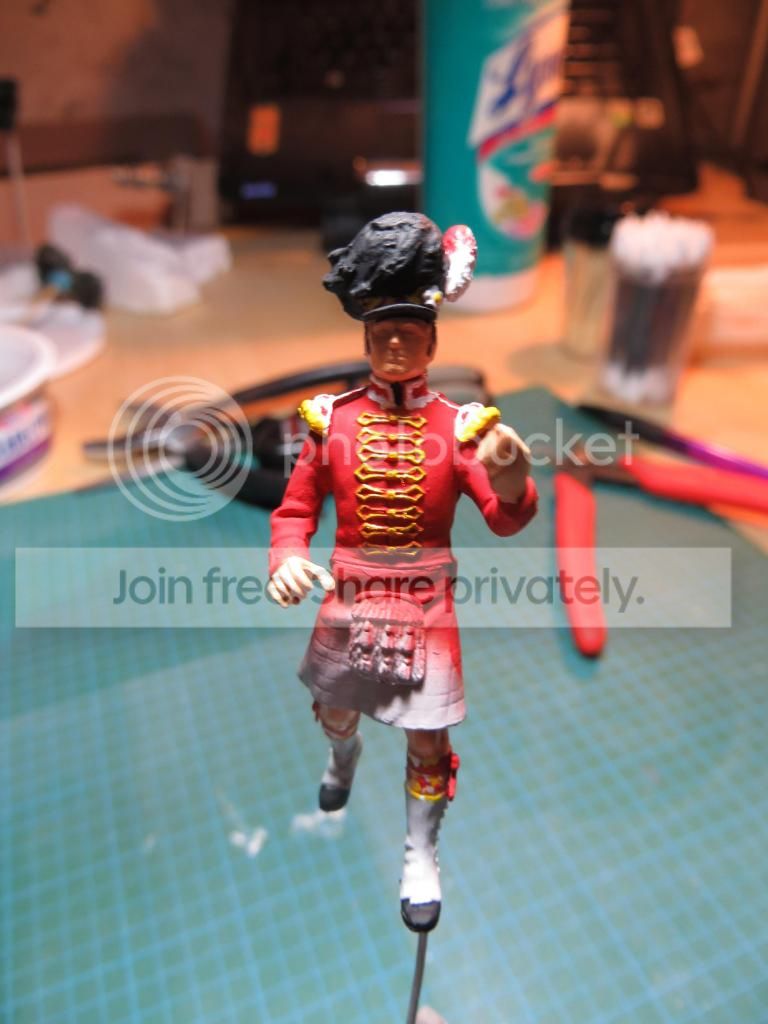 54mm Vintage Airfix 42nd Black Watch Highlander 1815 - International ...