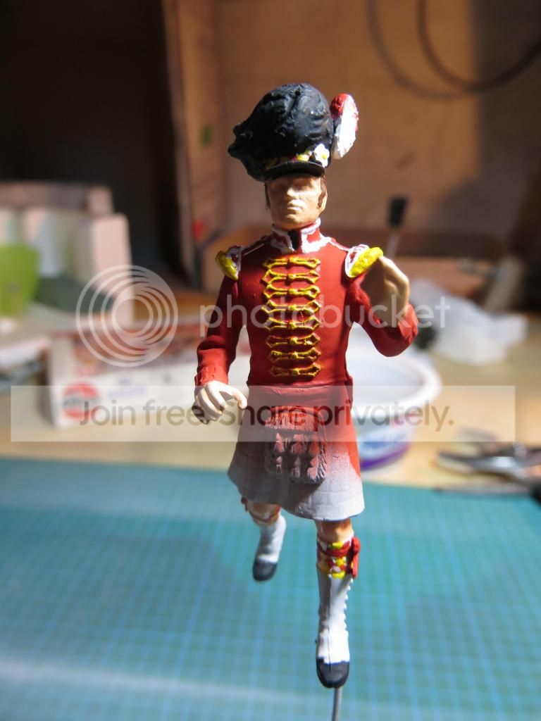54mm Vintage Airfix 42nd Black Watch Highlander 1815 - Global Scale ...