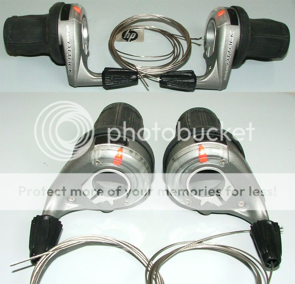 9 speed Shimano gripshift | Retrobike