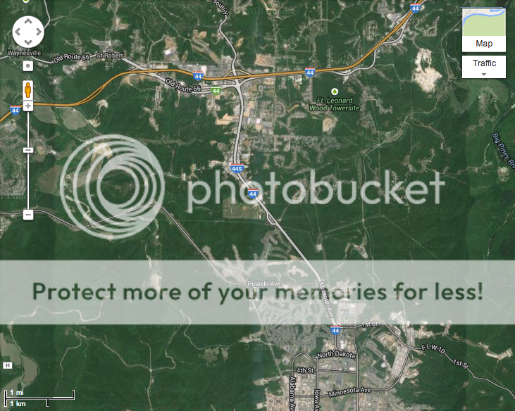 Google Maps - Interstate Business Routes